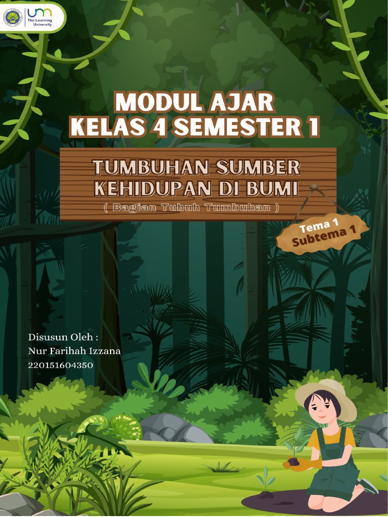 Modul Ajar Kelas 4 Tema 1 Subtema 1kumer | PDF