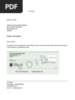 CIBC Void Cheque - Direct Deposit Form | PDF | Payments | Cheque