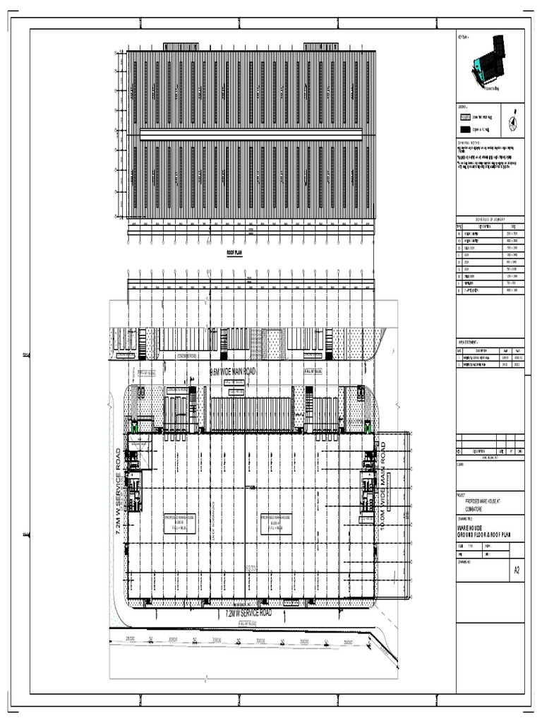Project 2 Arch Dwg-Layout1 - Plan - Monochrome | PDF | Freight ...