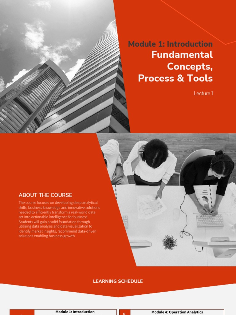 Session 1 - DA Fundamentals Intro | Download Free PDF | Analytics ...