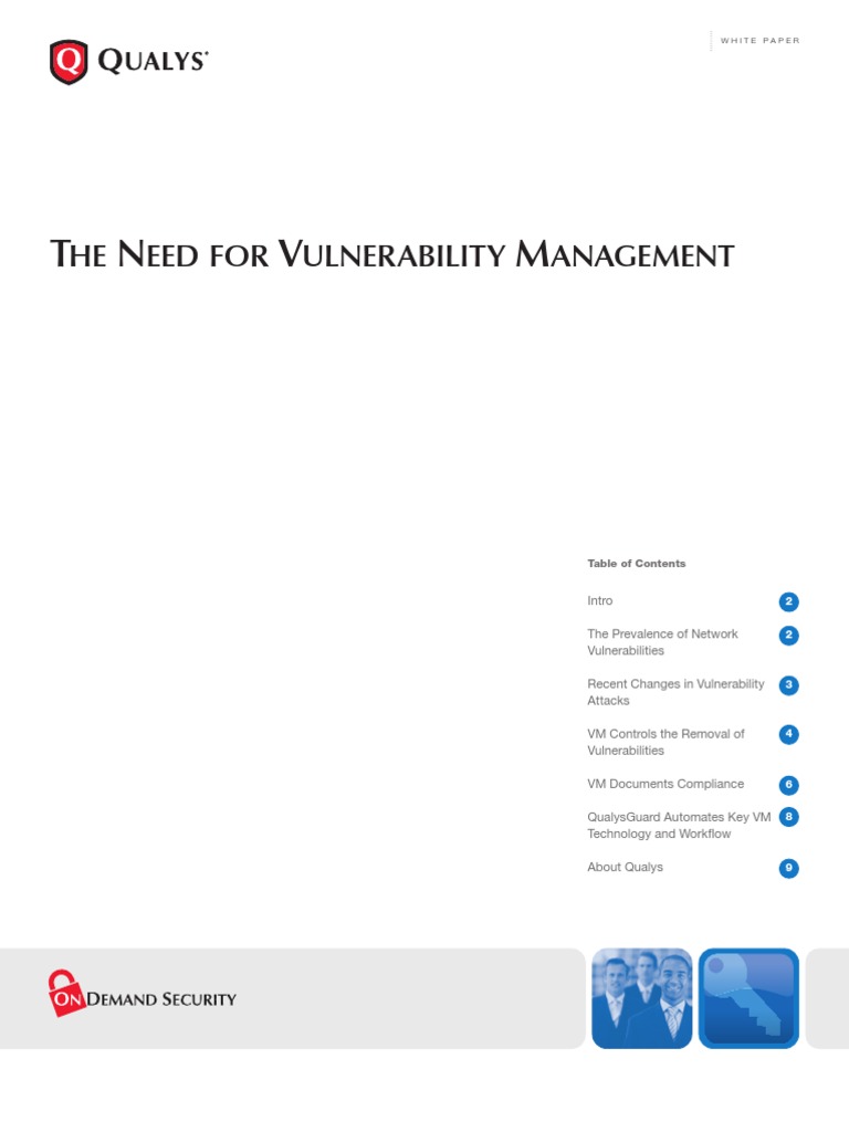 Need For Vuln Management 1 | PDF | Vulnerability (Computing) | Computer Security
