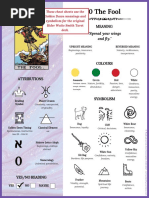 Meanings of All 78 Tarot Cards | PDF | Major Arcana