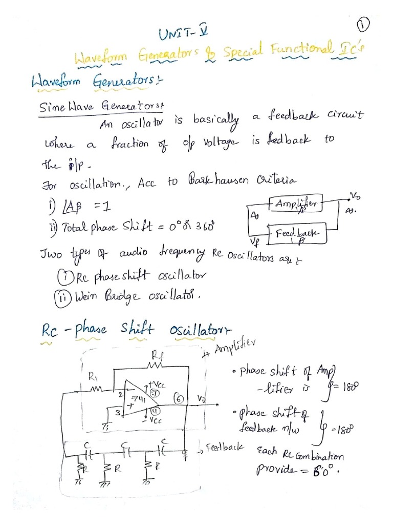 Wave Form Generators | PDF