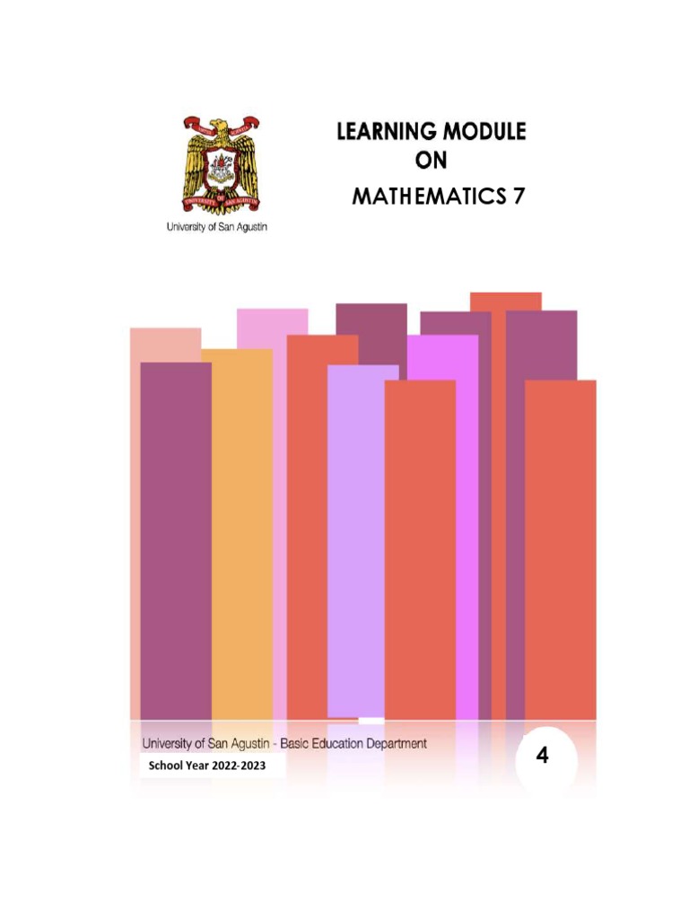 Mathematics 7: School Year 2022-2023 | PDF | Circle | Polygon
