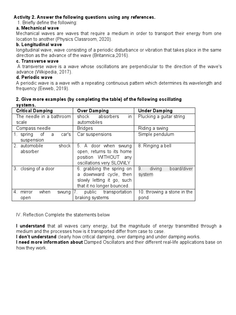 Genphysics 1 | PDF | Buoyancy | Waves