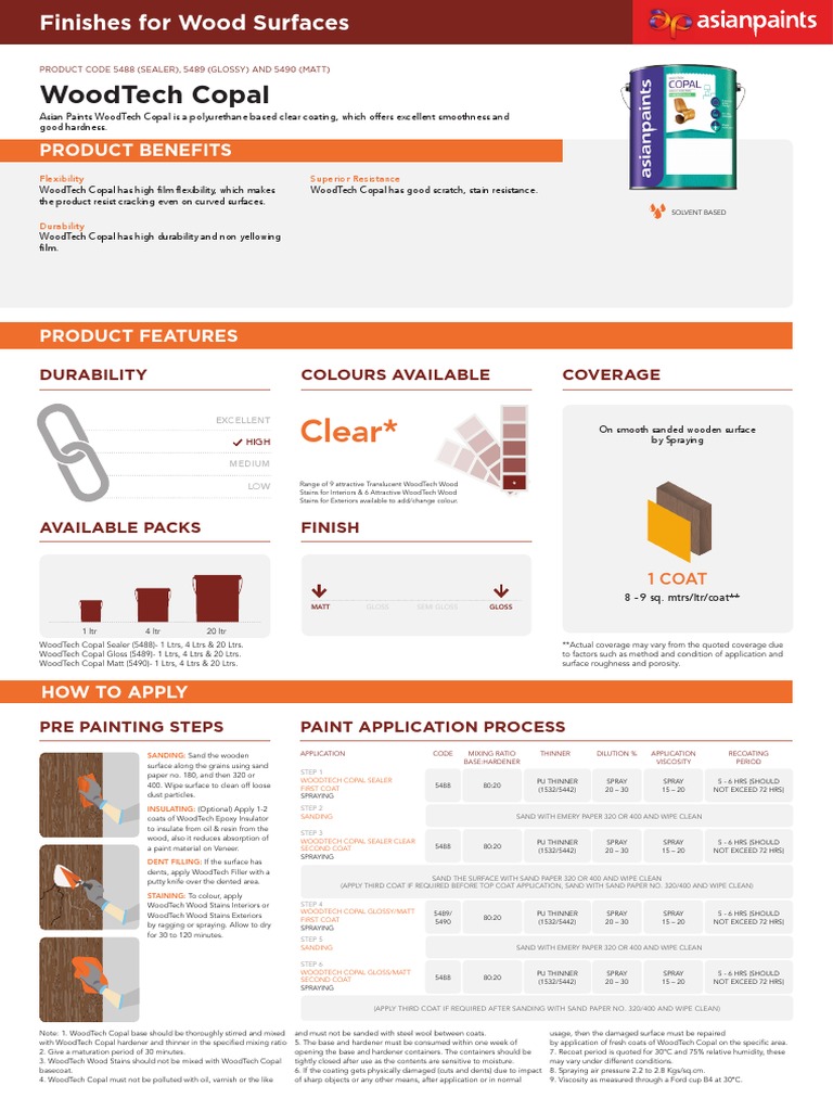 WoodTech Copal | PDF