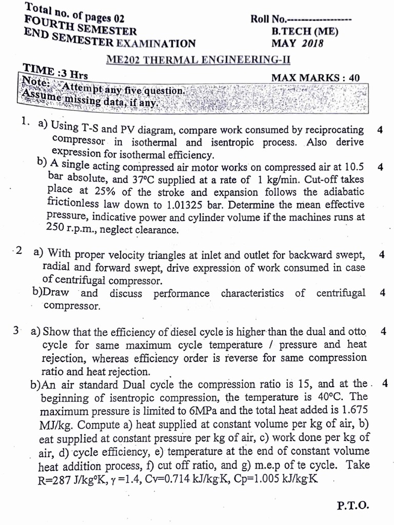 Thermal 5 | PDF | Physical Sciences | Mechanical Engineering