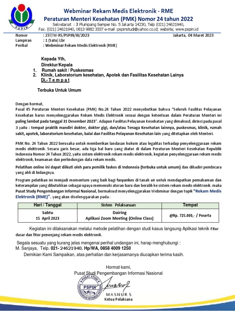 ttd_Rekam Medis Elektronik - RME Peraturan Menteri Kesehatan (PMK ...