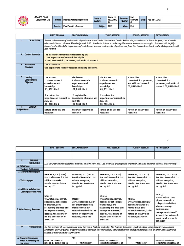 Cs - Rs11 Iiia 3 | PDF