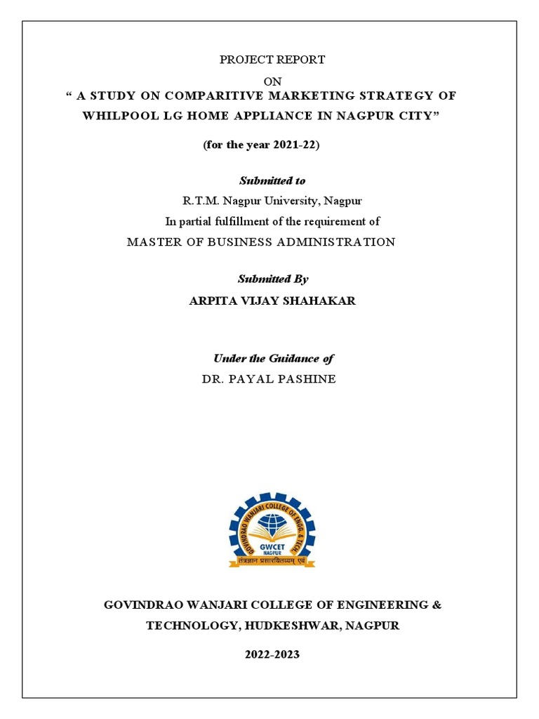 Firstpage | Download Free PDF | Methodology | Master Of Business Administration