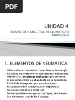 Unidad 3 Leyes de Hidráulica y Neumática A | PDF | Presión | Gases