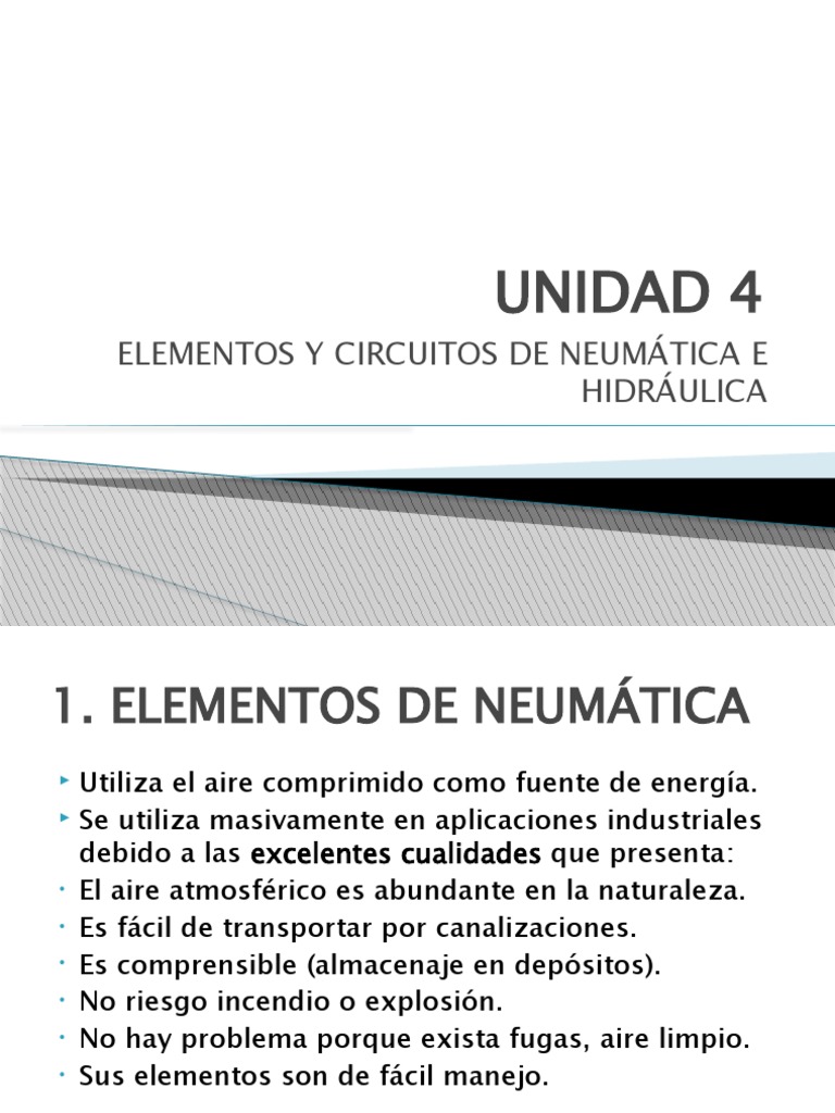Elementos neumáticos e hidráulicos | PDF | Bomba | Pistón