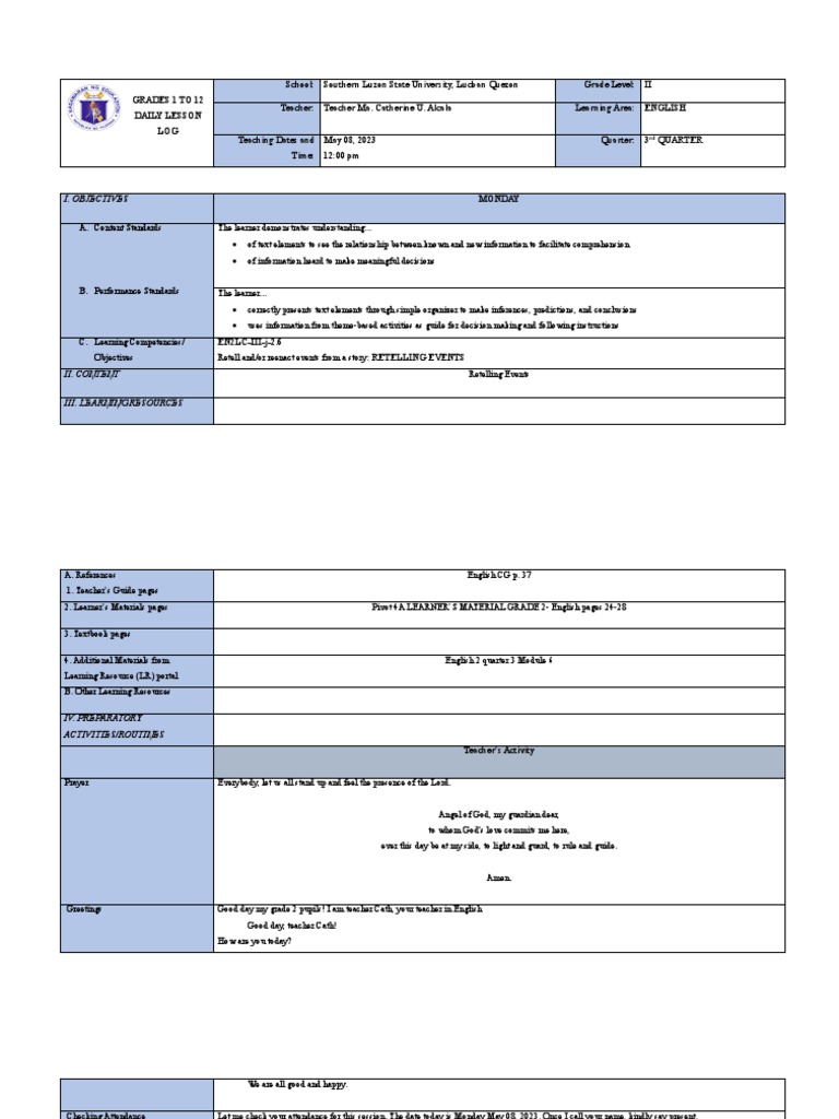 Cath DLP | PDF | Learning | Teachers