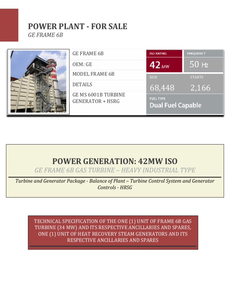 Frame 6 B | PDF | Gas Turbine | Diesel Engine