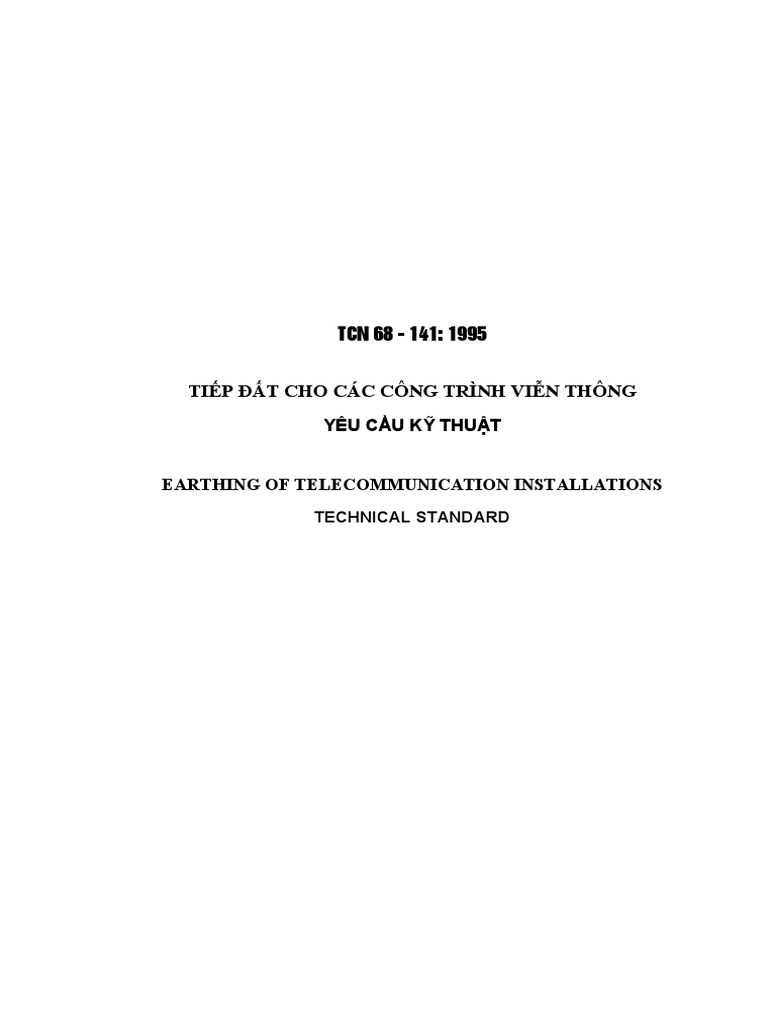 TCN 68 - 141 | PDF