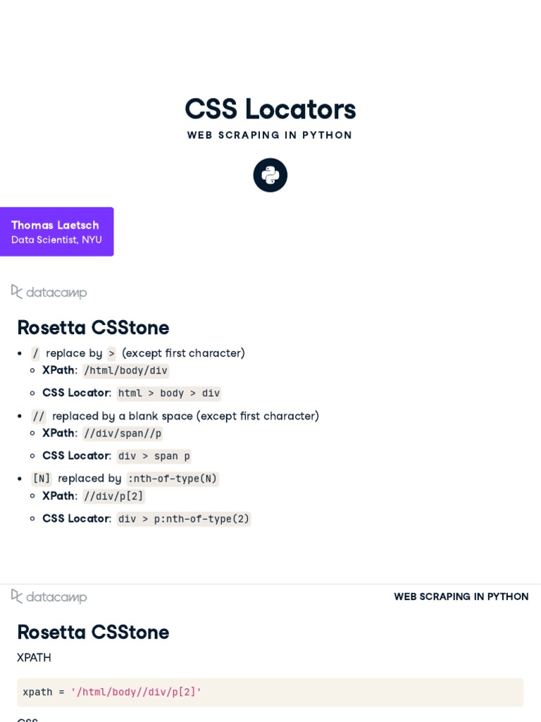 Chapter3-CSS Locators, Chaining, and Responses | PDF | World Wide Web ... Chapter3-CSS Locators, Chaining, and Responses | PDF | World Wide Web ...