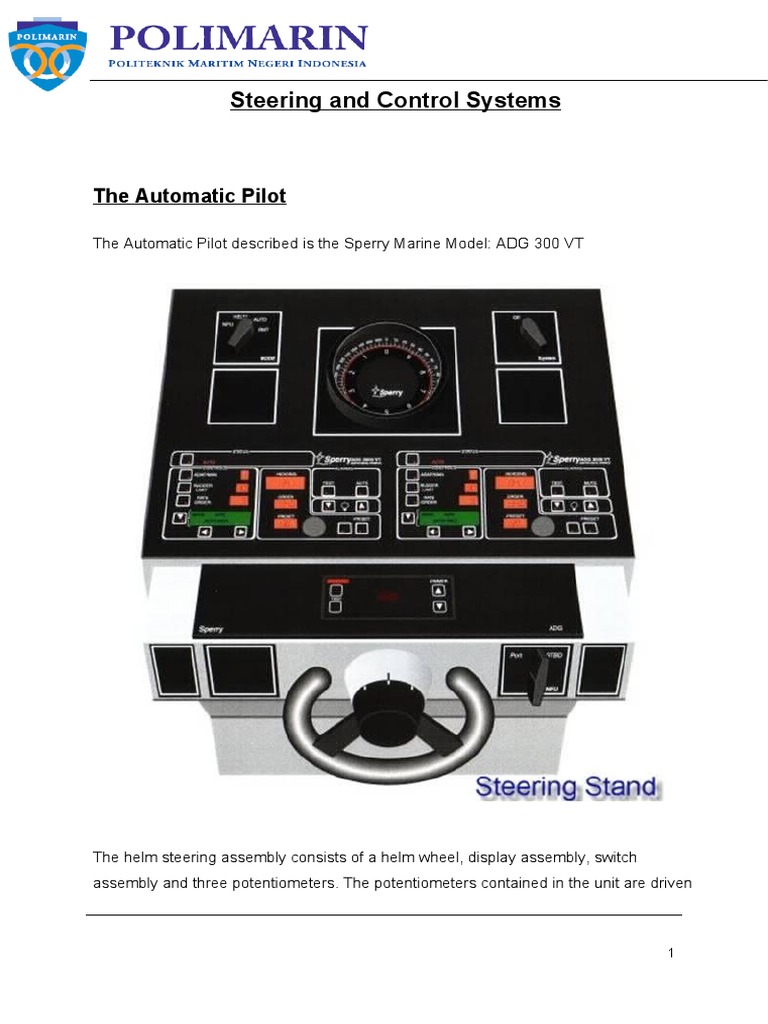 The Automatic Pilot | PDF | Rudder | Manufactured Goods