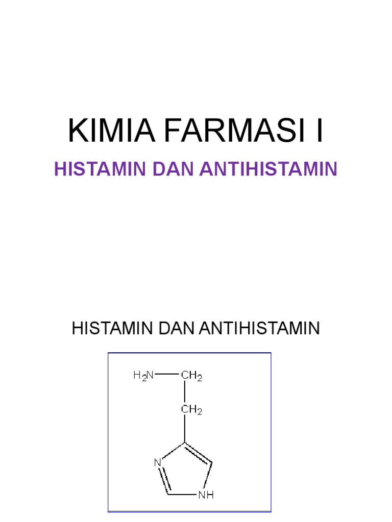 Histamin Dan Antagonis Histamin | PDF