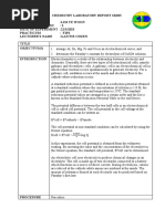 Lab Report Experiment 1 - Rate of Reaction - 2021 | PDF | Reaction Rate ...