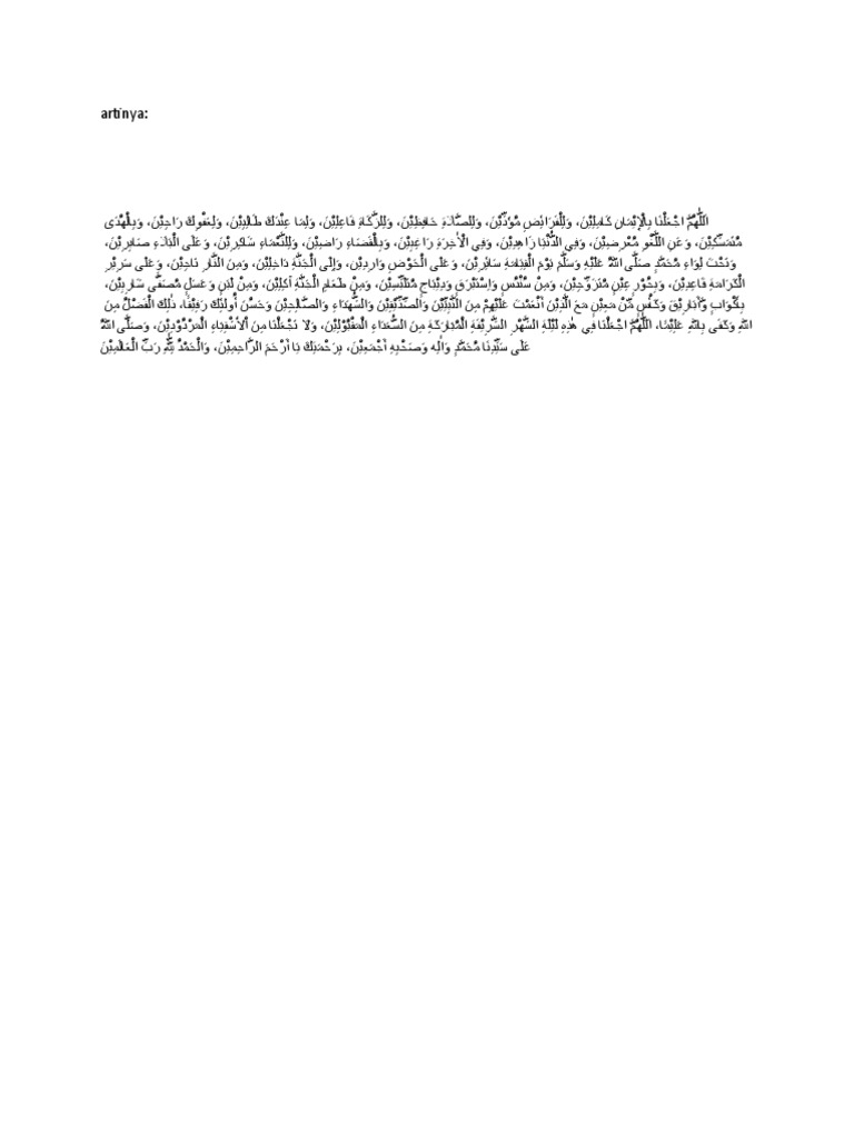 Artinya | PDF