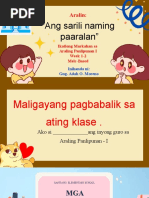 Tara, Basa Enhanced Workbook For Learners (Final Draft) | PDF