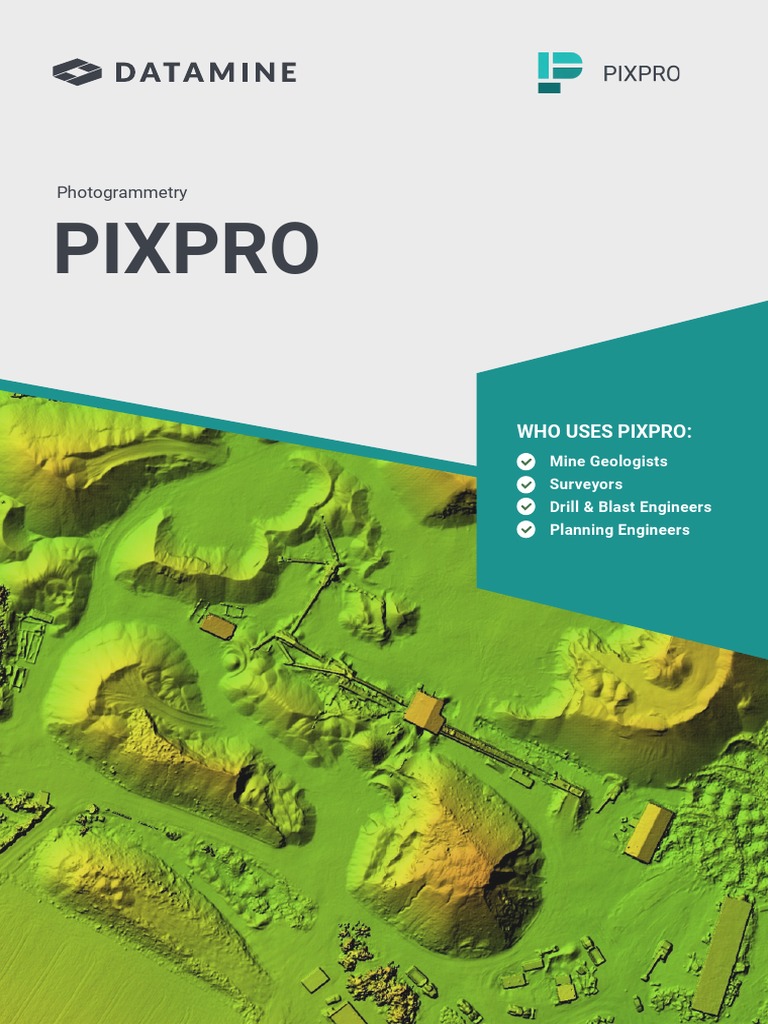 Datamine PixPro: Advanced Photogrammetry | PDF | 3 D Computer Graphics | Contour Line