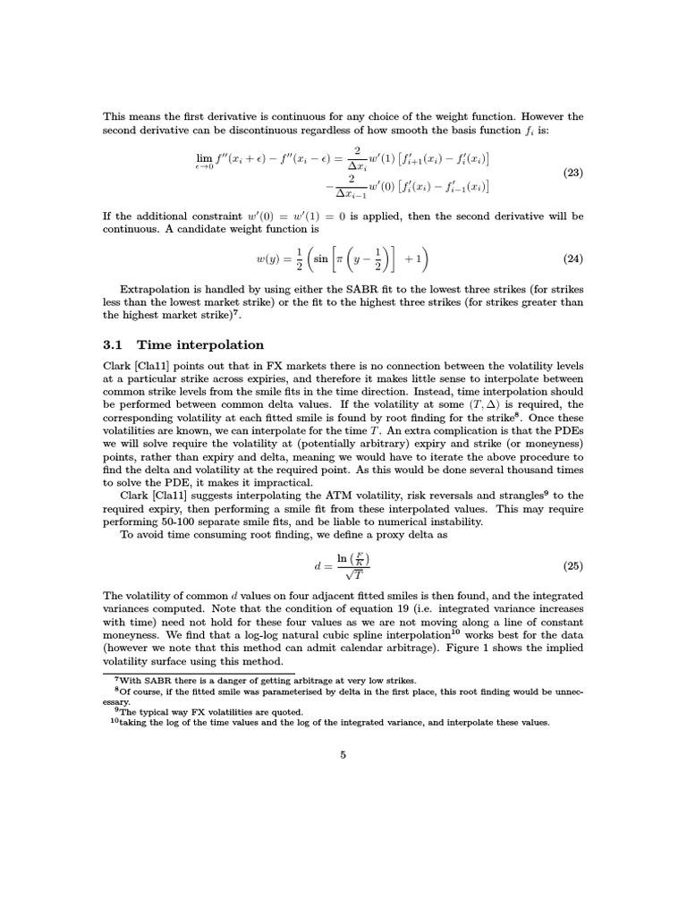 Opengamma Local Vol - 006 | PDF | Moneyness | Mathematics Of Computing