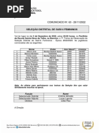 Calendário de Eventos AGDS | PDF | Concorrência | Exercício físico