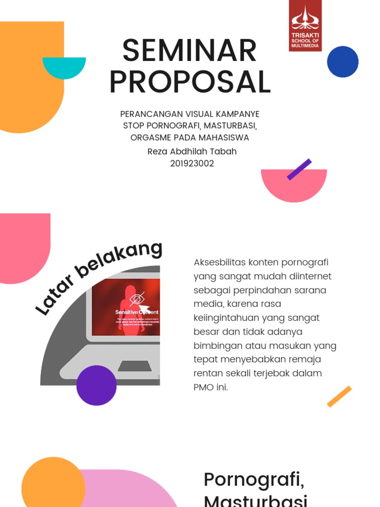 Colorful Minimalist Shapes Internal Pitch Deck Talking Presentation | PDF