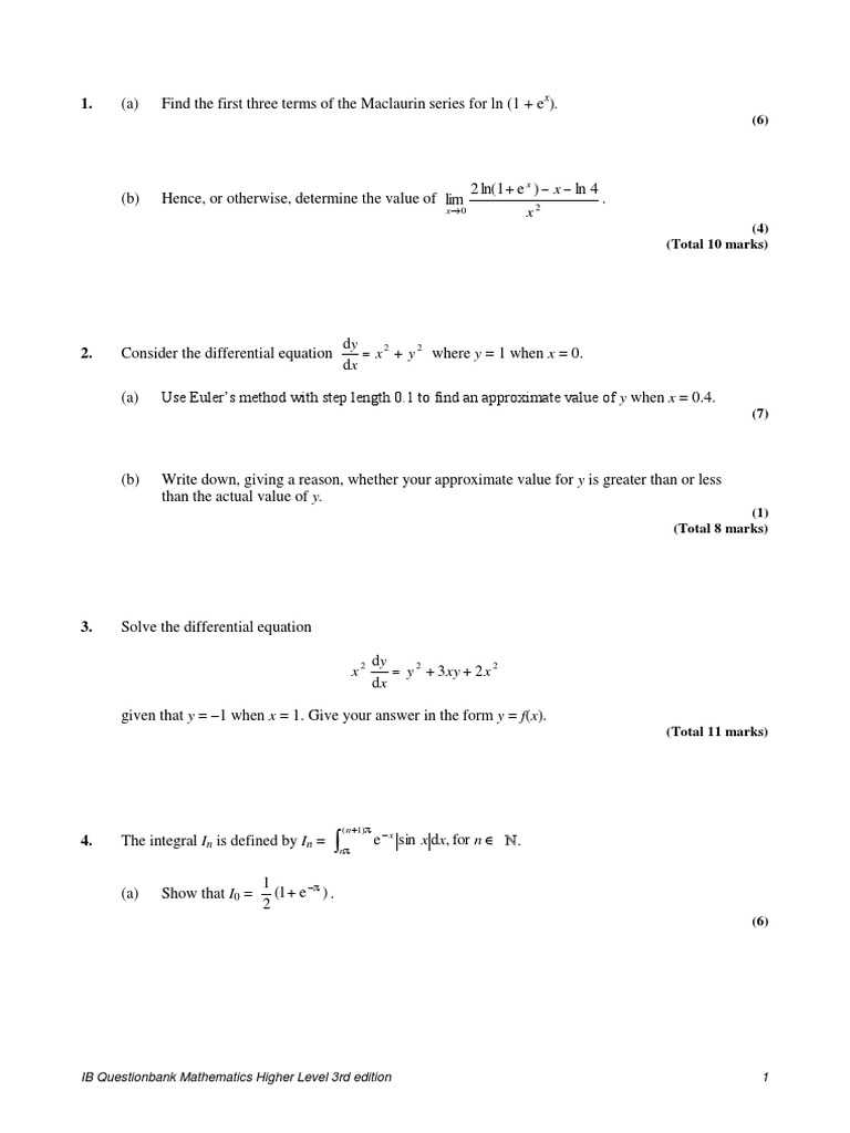 Mathex | PDF | Series (Mathematics) | Limit (Mathematics)