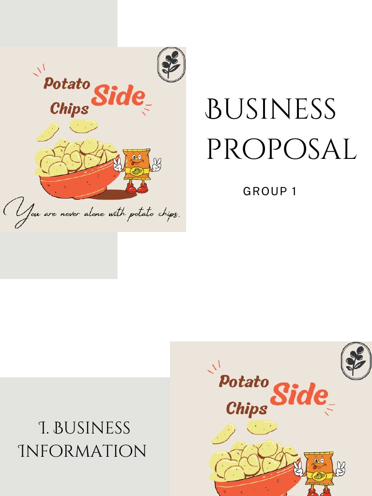 Potato Chips Side Business Proposal | PDF | Potato Chip | Foods