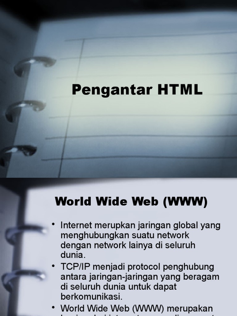 Pengantar HTML | PDF