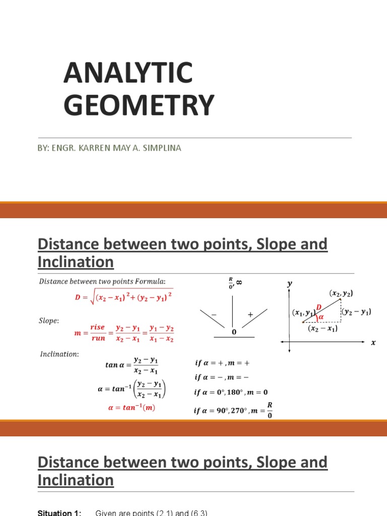 Analytic Geometry | PDF | Ellipse | Circle