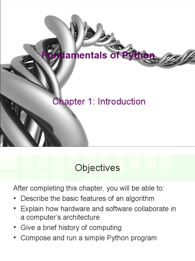 Python Ch1 | PDF | Programming | Computer Program