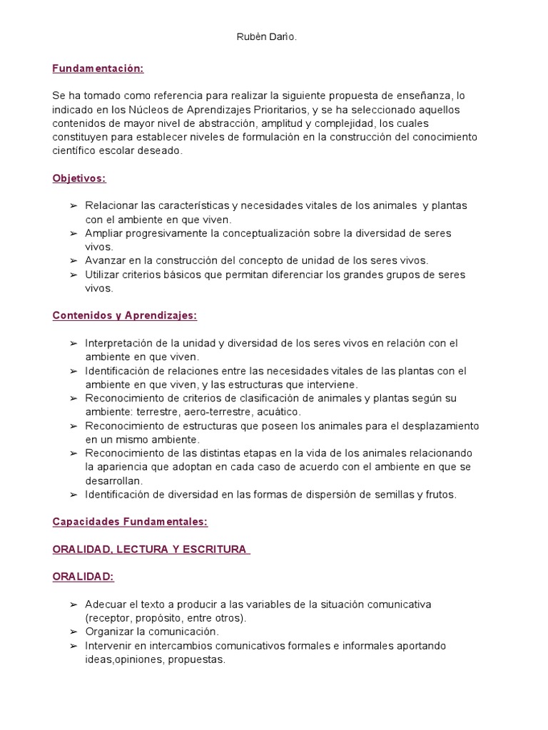 Secuencia de Ciencias Naturales Segundo Grado. | PDF | Semilla | Plantas
