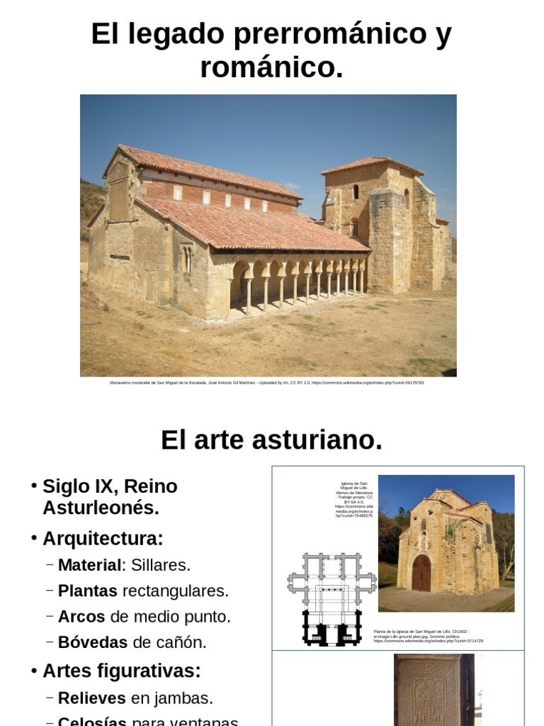 Arte Prerrománico y Románico en España | PDF | Las artes | Diseño ...