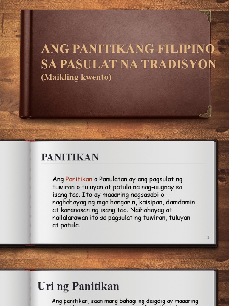 Panitikang-Filipino-Group-5 | PDF