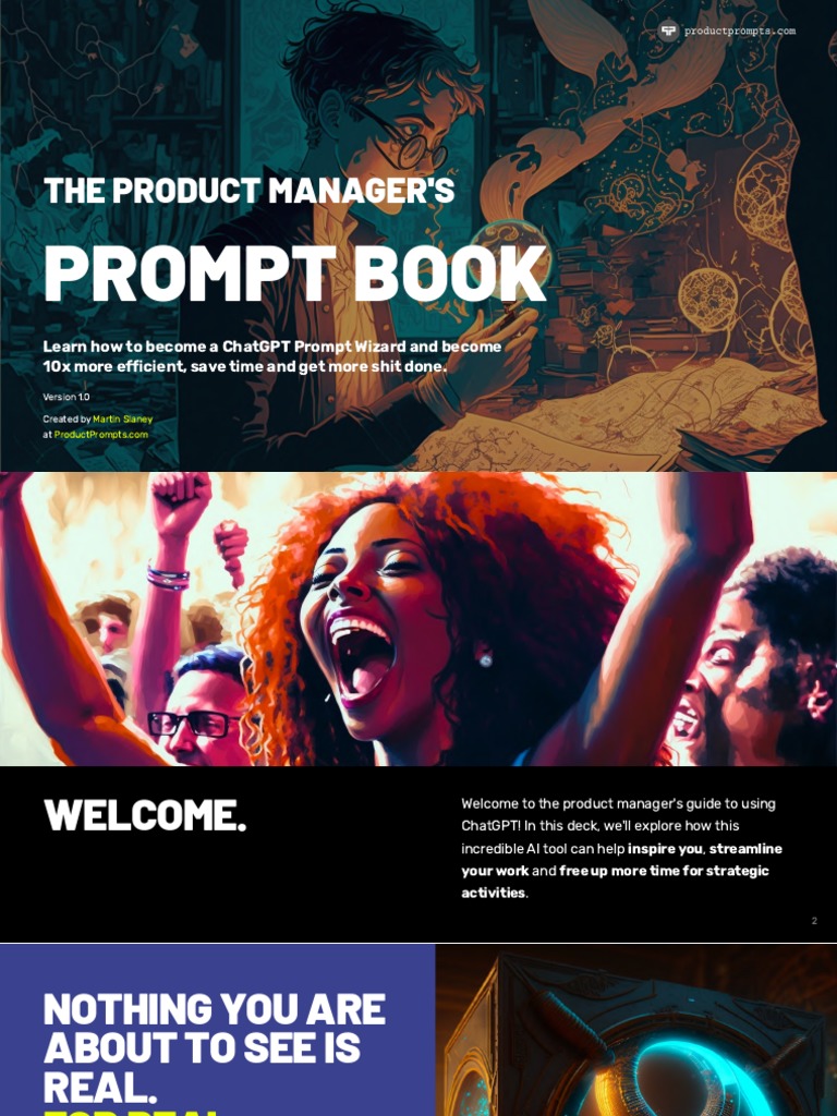 The Product Manager'S: Prompt Book | PDF | Point Of Sale | Login