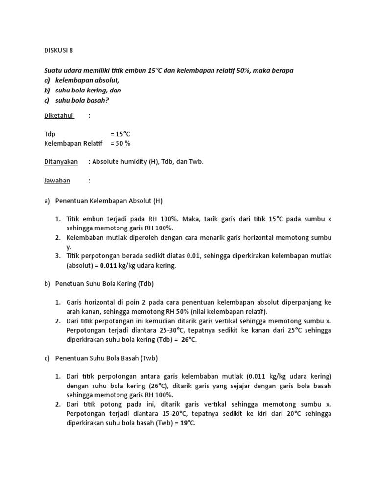 Diskusi 8 - Prinsip Teknik Pangan | PDF