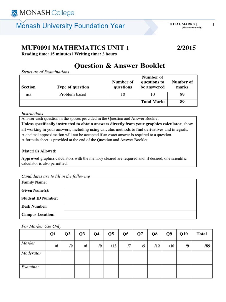 Mathematics - Questions | PDF | Area | Geometry