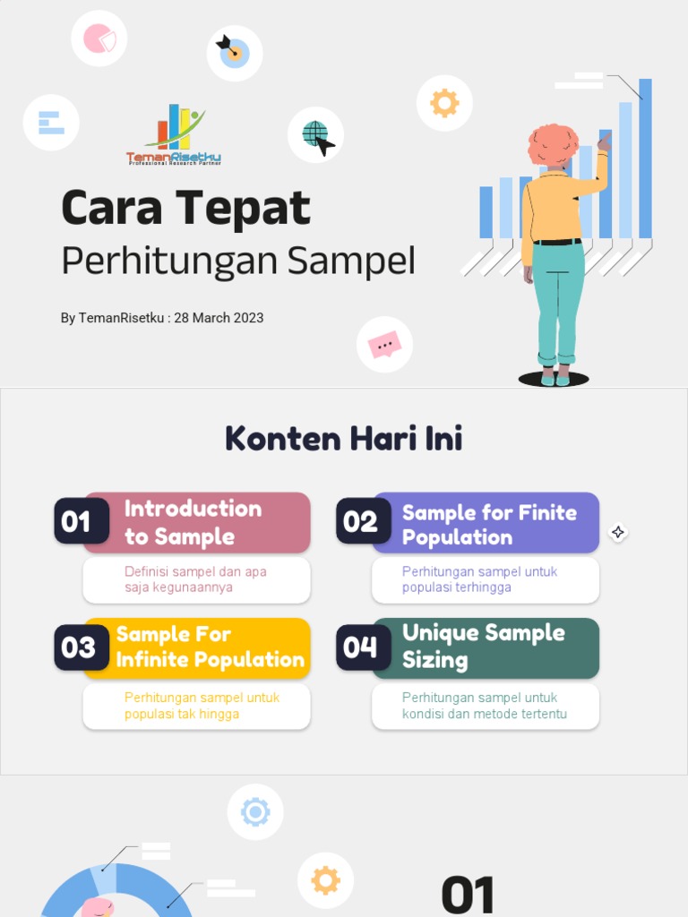 Perhitungan Sampel untuk Penelitian Statistik | PDF