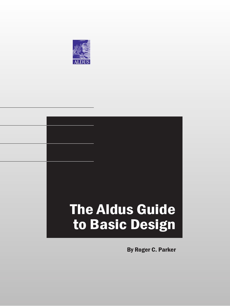 The Aldus Guide To Basic Design | PDF