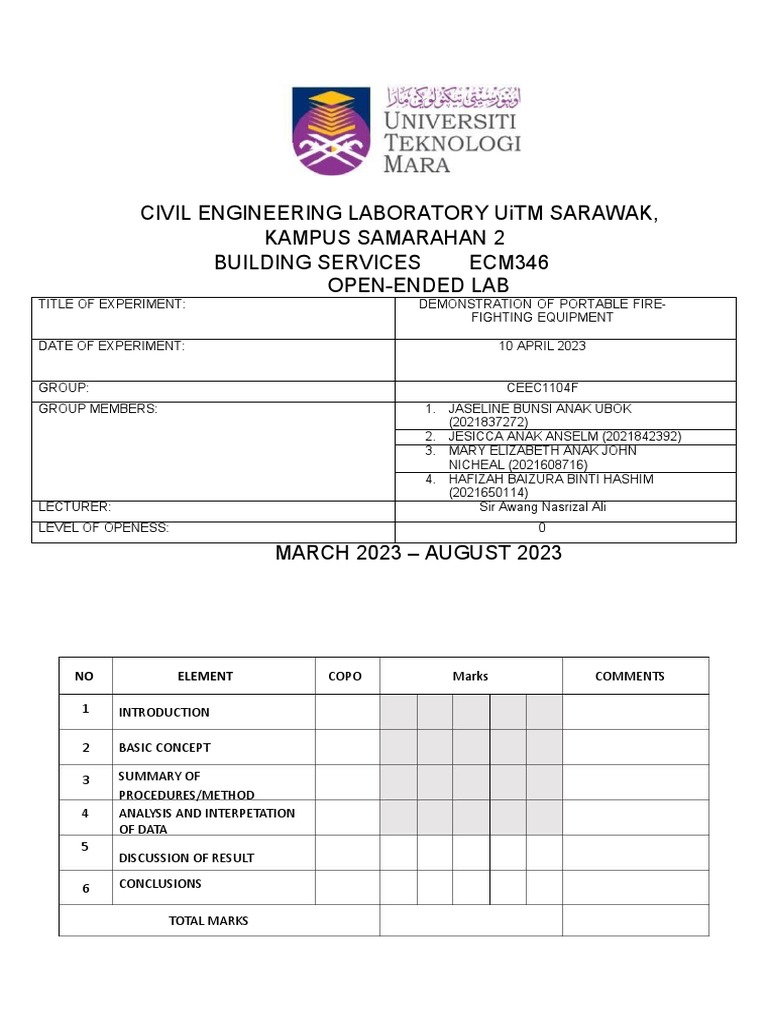 Civil Engineering Laboratory Uitm Sarawak, Kampus Samarahan 2 Building ...