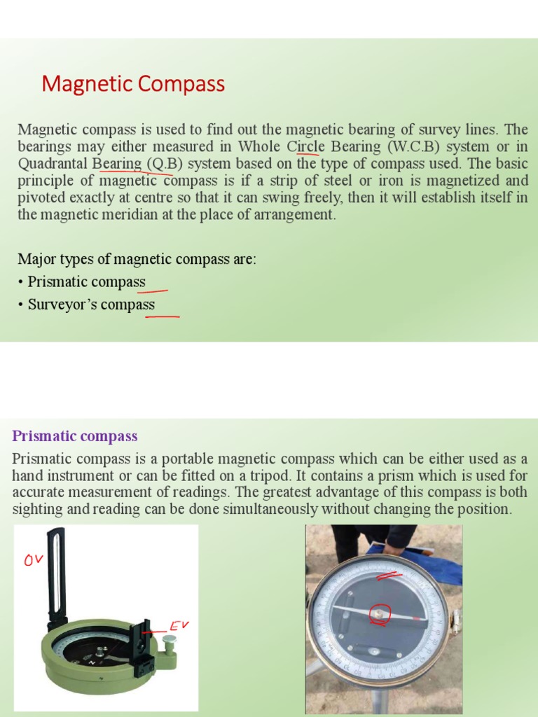 Surveyor Compass Reading