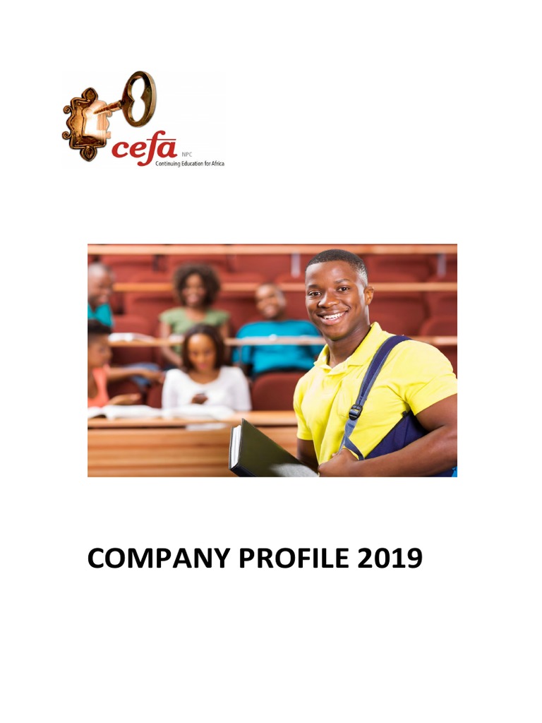 CEFA Company Profile 2019 | PDF | Mentorship | Professional Development