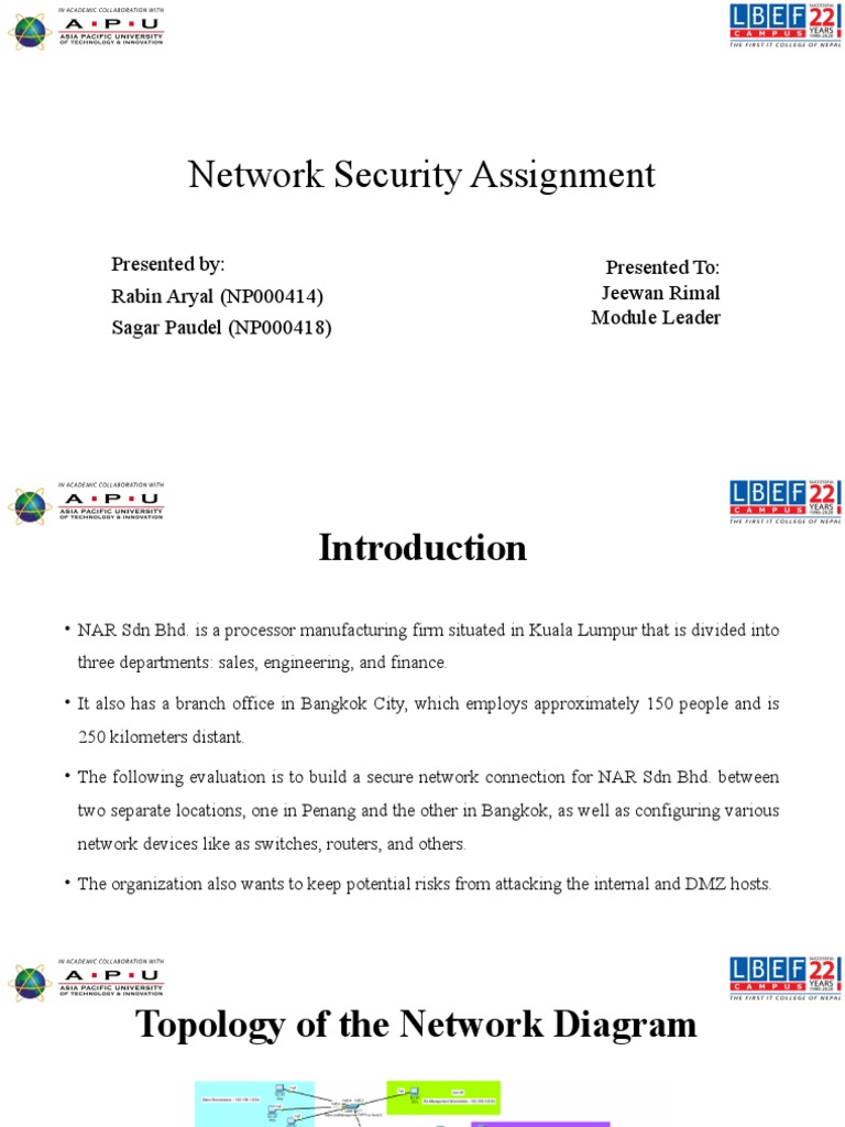 Network Security Assignment | PDF | Computer Network | Proxy Server