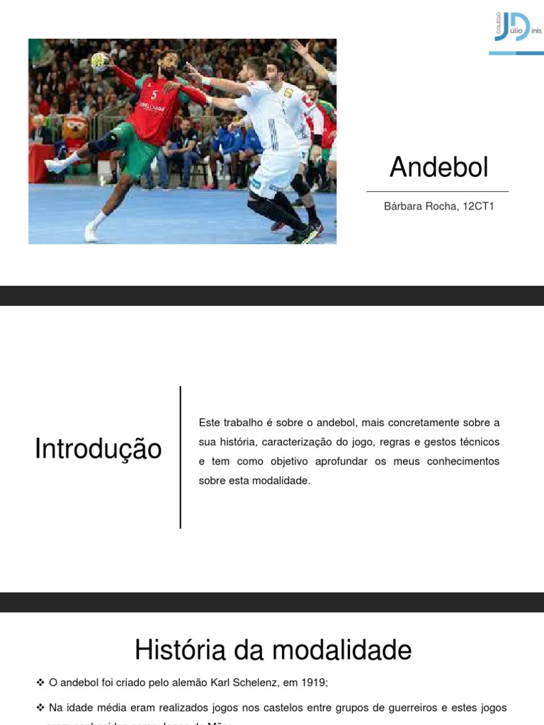 História e Regras do Andebol | PDF