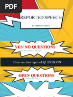 REPORTED SPEECH-comic strips | PDF