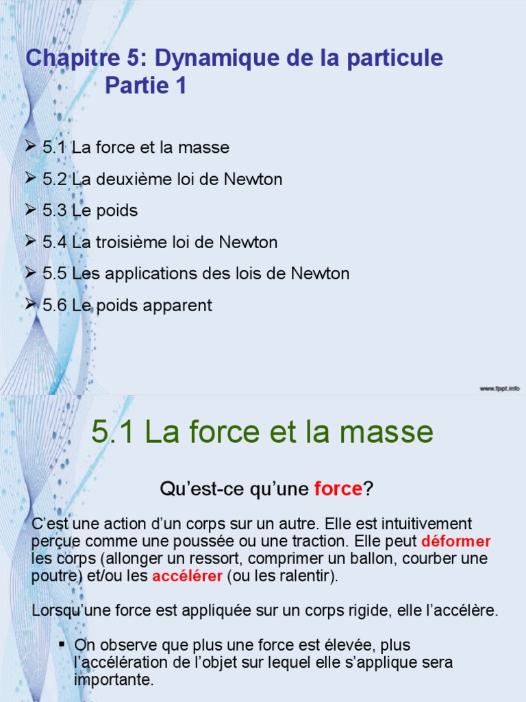 Chapitre_5_-_Etudiant | PDF | Obliger | Poids