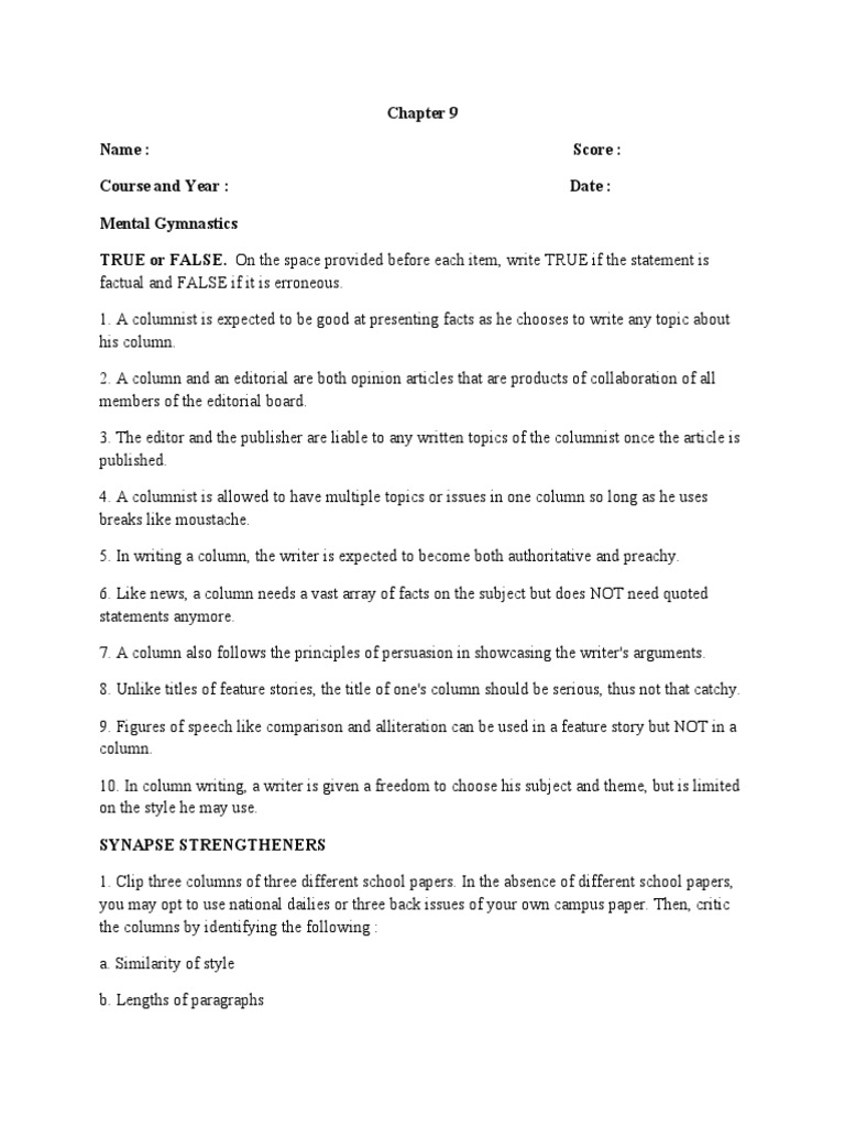 Allied-2 - Answers - Chapter-9 Allied | PDF